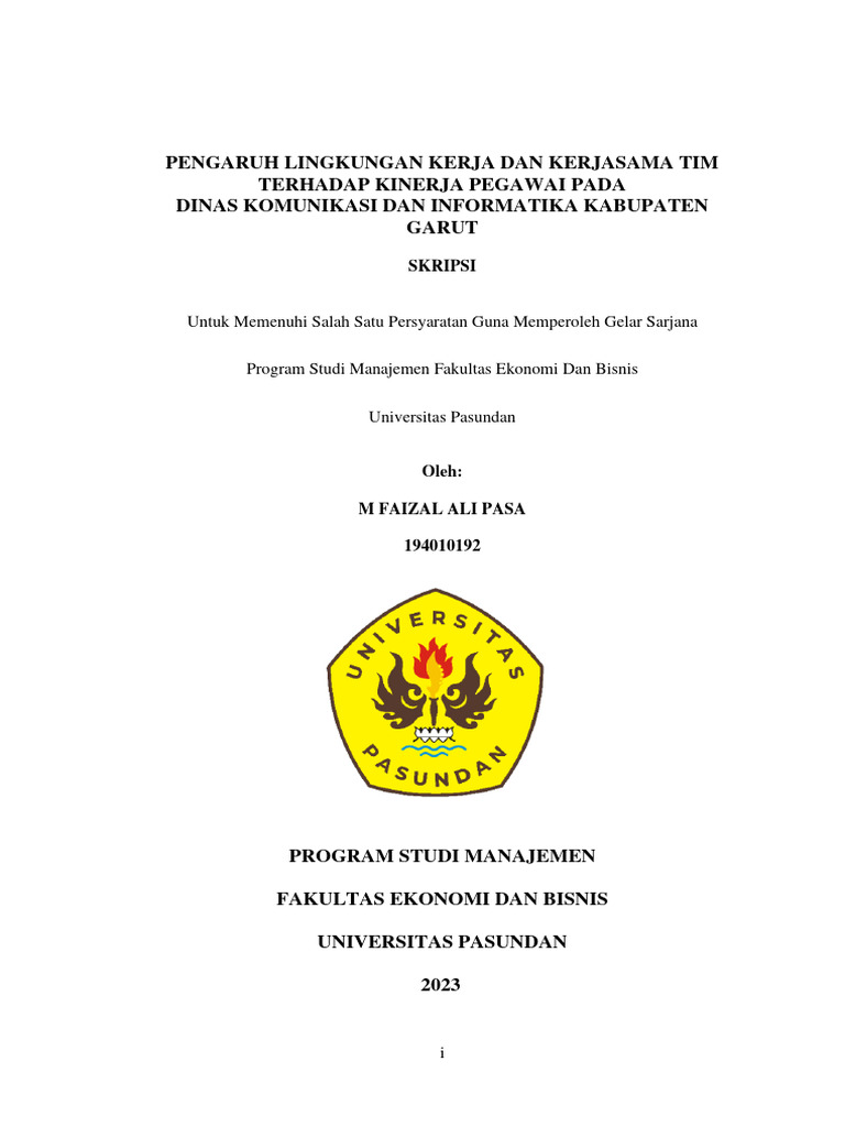 Final Draft Skripsi Print | PDF