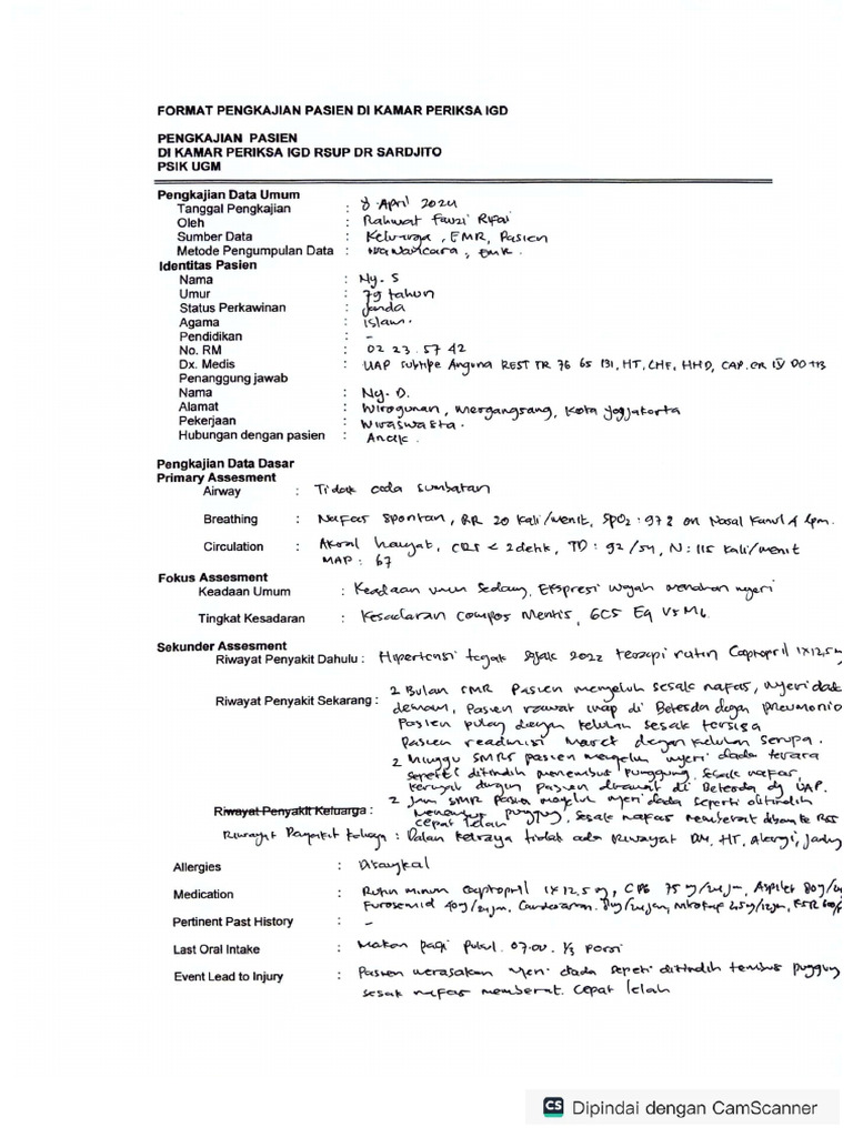 Askep UAP - Rahmat Fauzi Rifai | PDF