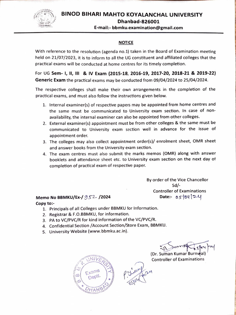 Practical Exam For UG Generic Paper Sem 123 4 | PDF