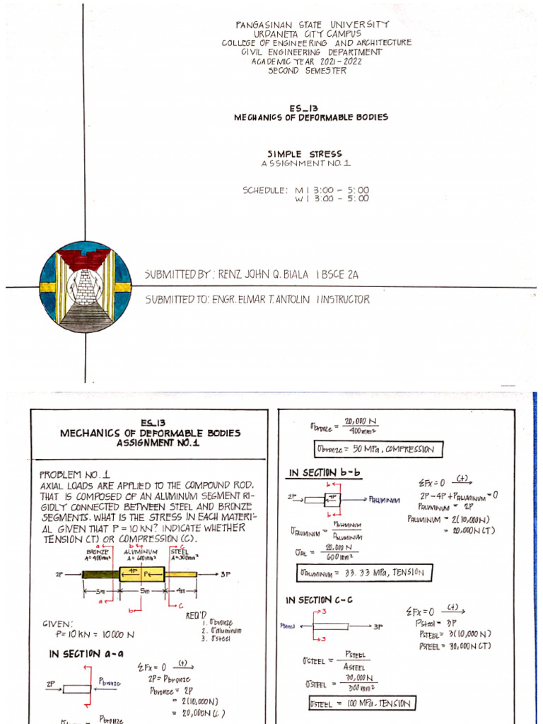 Biala Renz John Ce2a Es13 Assignment 1 1 | PDF