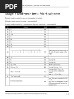 End-of-Unit 5 Test Answers for Grade 7 | PDF