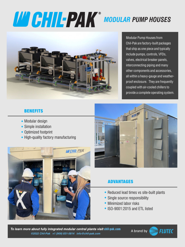 Modular Pump Houses: Efficient Solutions | PDF
