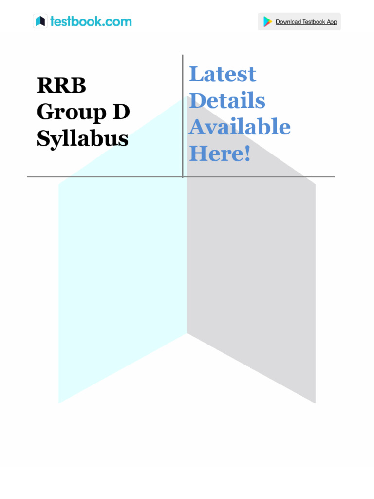 RRB Group D Syllabus - Docx 9f92dafc | Download Free PDF | Science ...