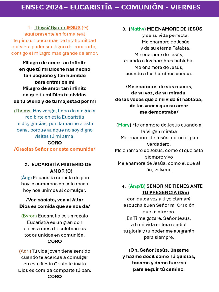 Mosaicos Comunión - Ensec 2024 | PDF | eucaristía | Cristo (título)