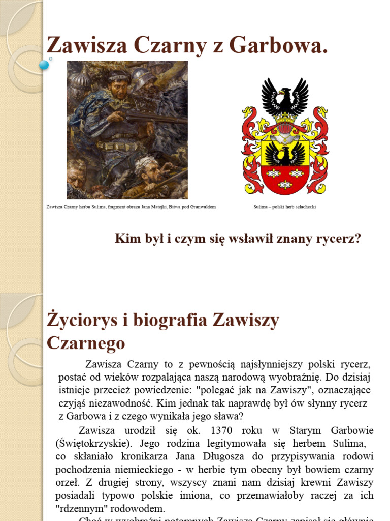 Zawisza Czarny | PDF