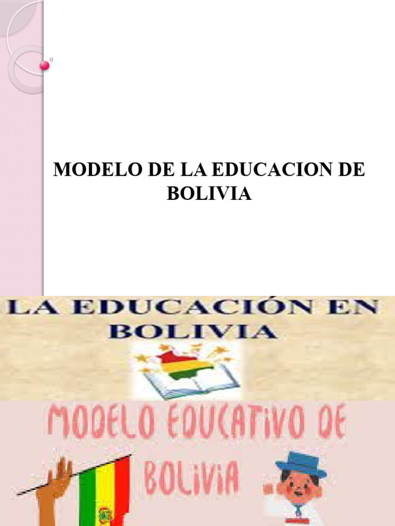 Educacion de Bolivia Con Presentacion | PDF | Evaluación | Bolivia