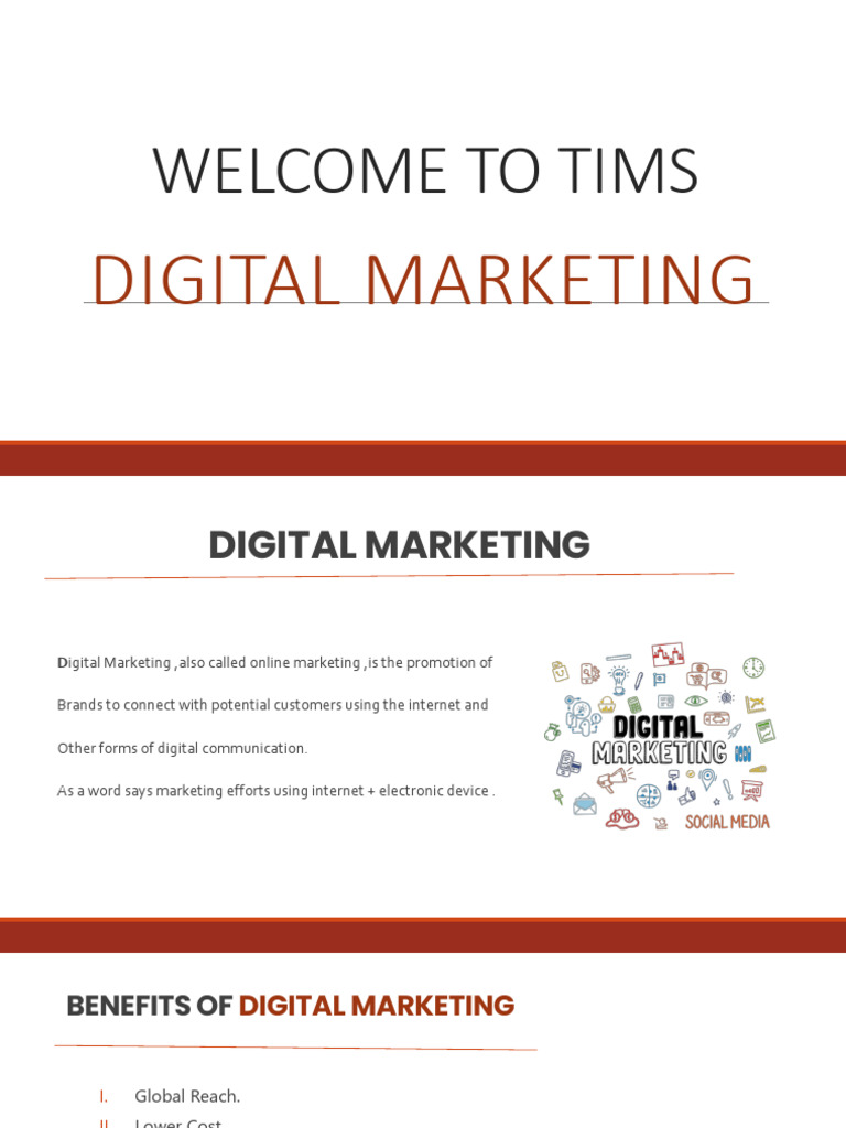 Digital Marketing Course Pdf Websites World Wide Web