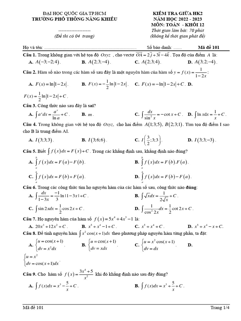 Ma de 101 | PDF