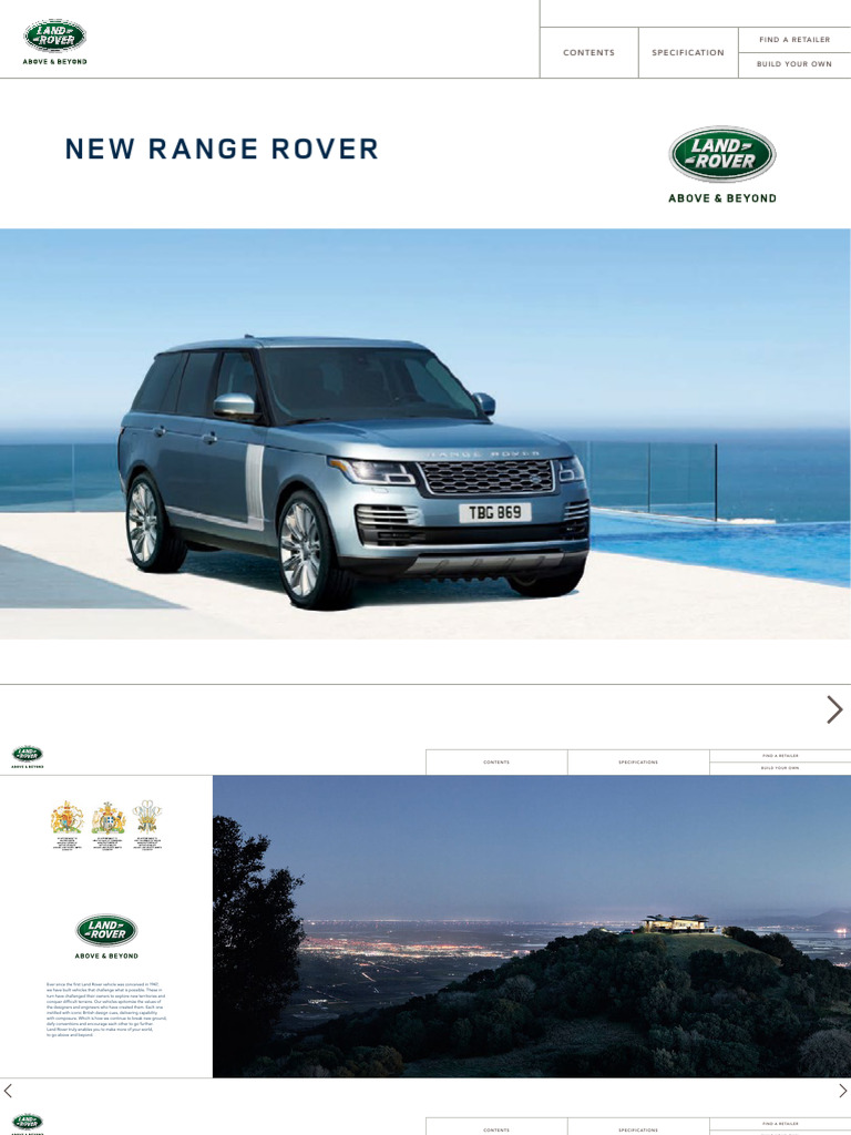 2019 Range Rover Owners Manual | PDF | Plug In Hybrid | Electric Vehicle