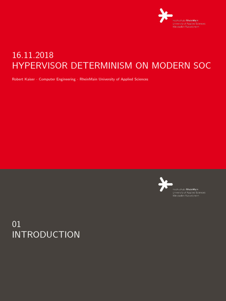 Hypervisors in Embedded Systems | PDF | Kernel (Operating System ...