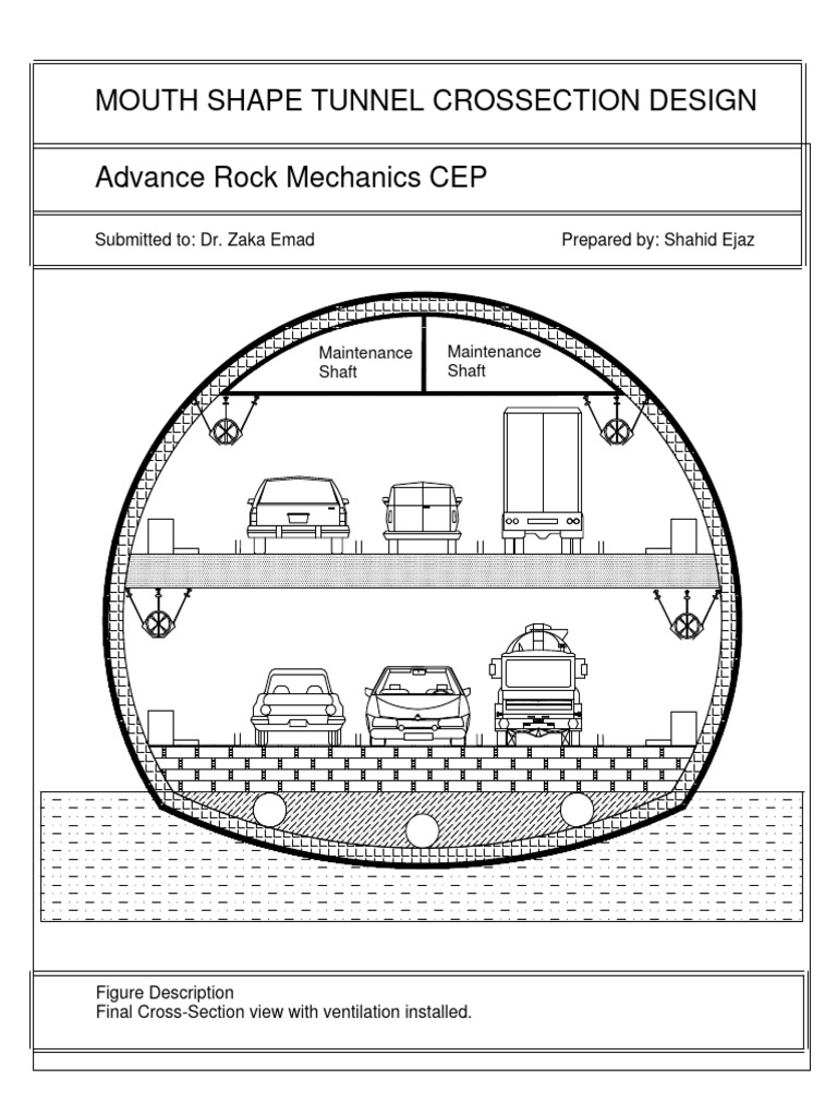 Two Story Tunnel Concept Design | PDF | Traffic | Lane
