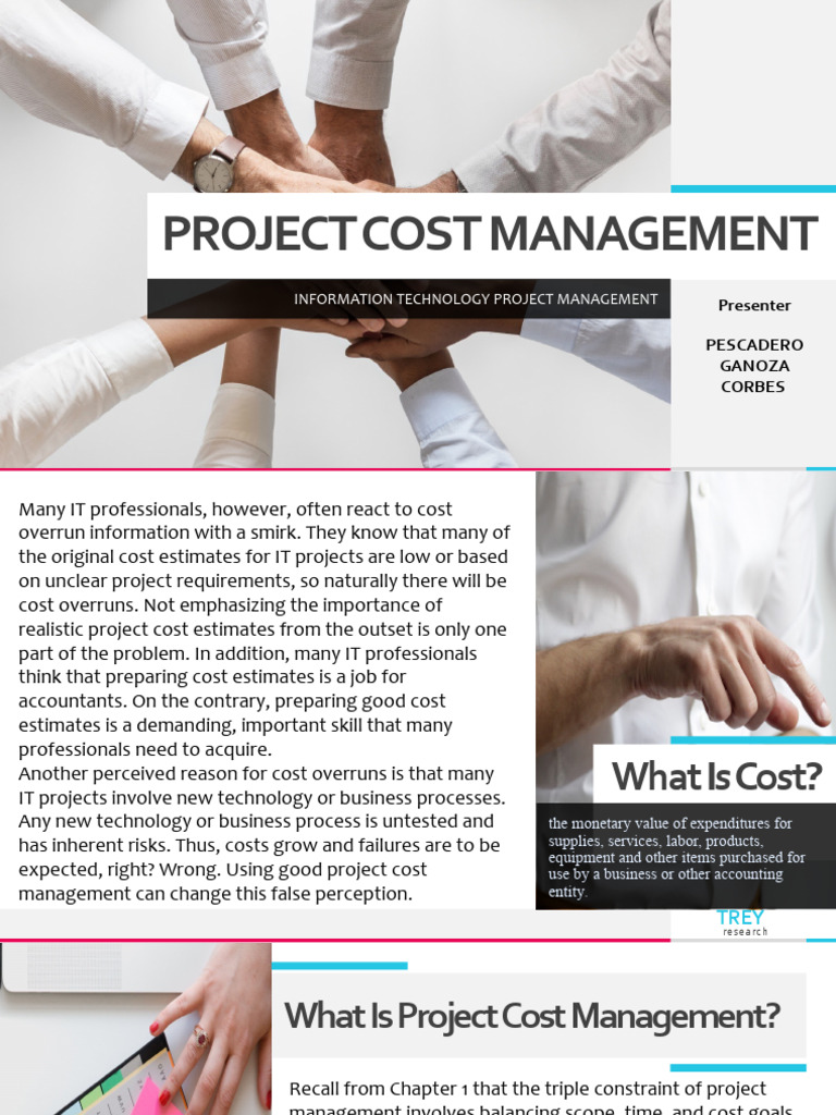 Project Cost Management | PDF | Cost | Project Management