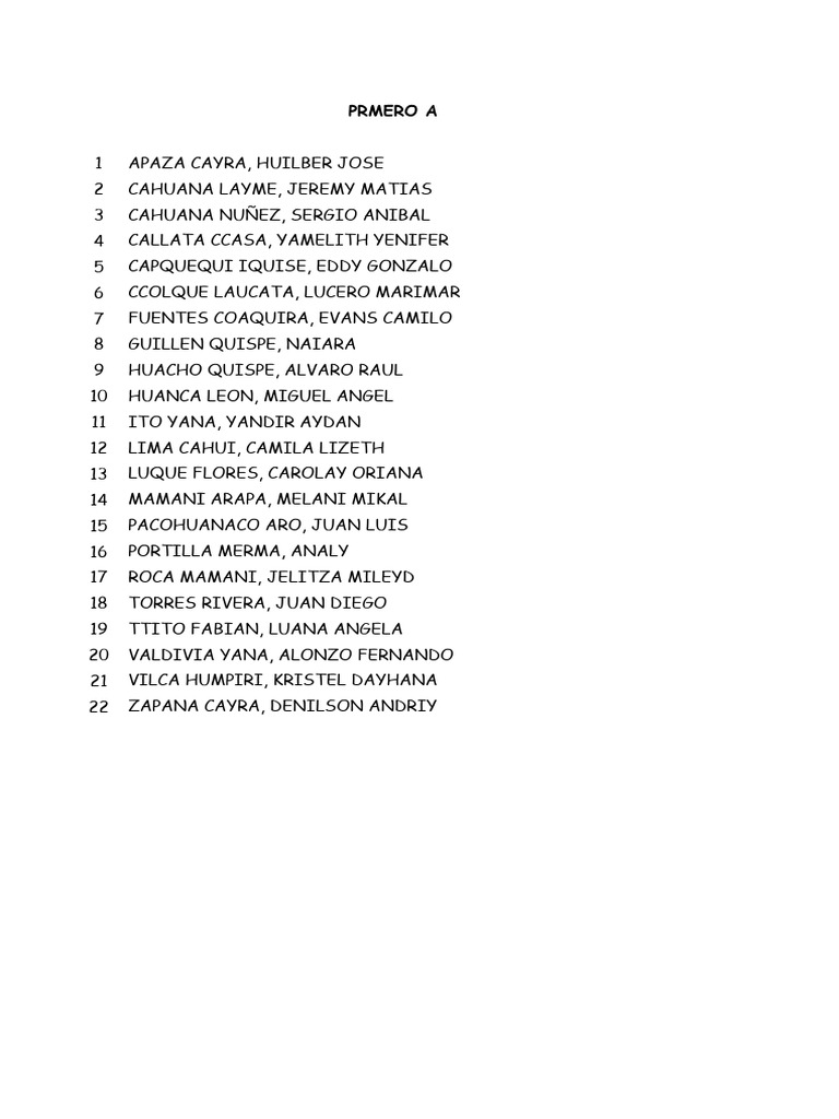 LISTAS 2024 OK | PDF