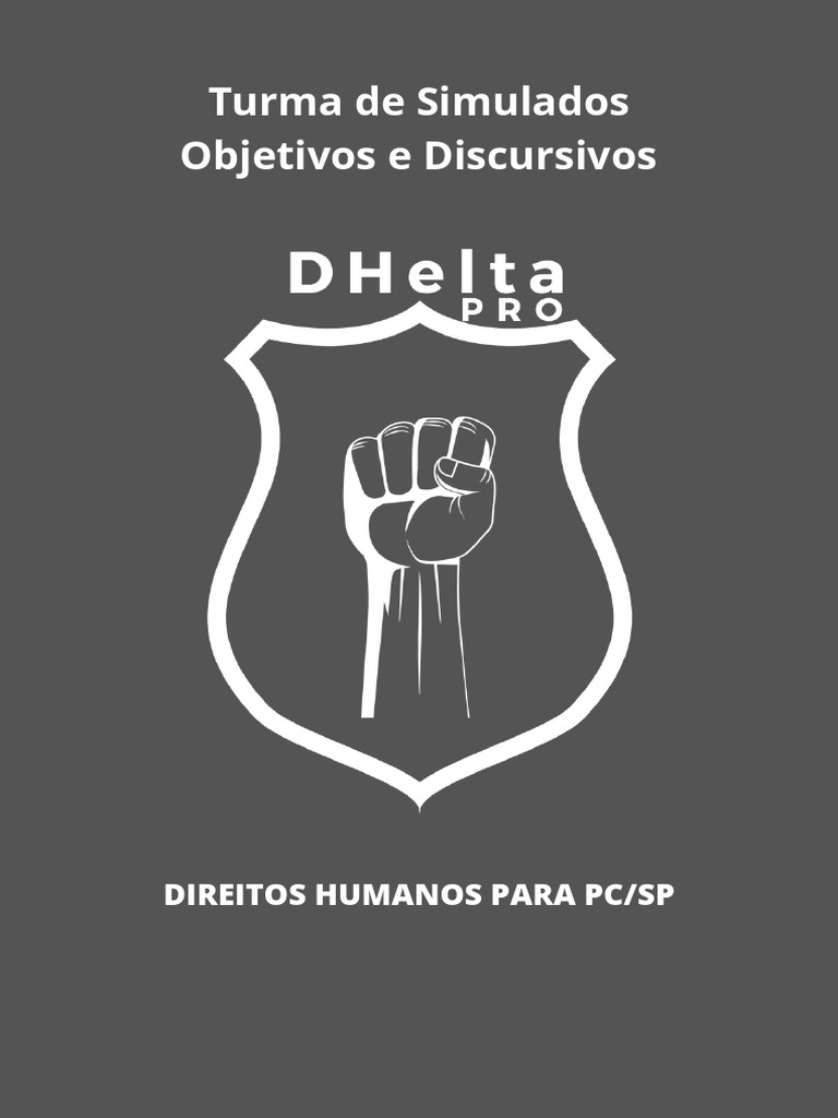 Simulado Obj e Disc Dhelta Pro DH PCSP Gratuito | PDF | Tribunal Penal ...