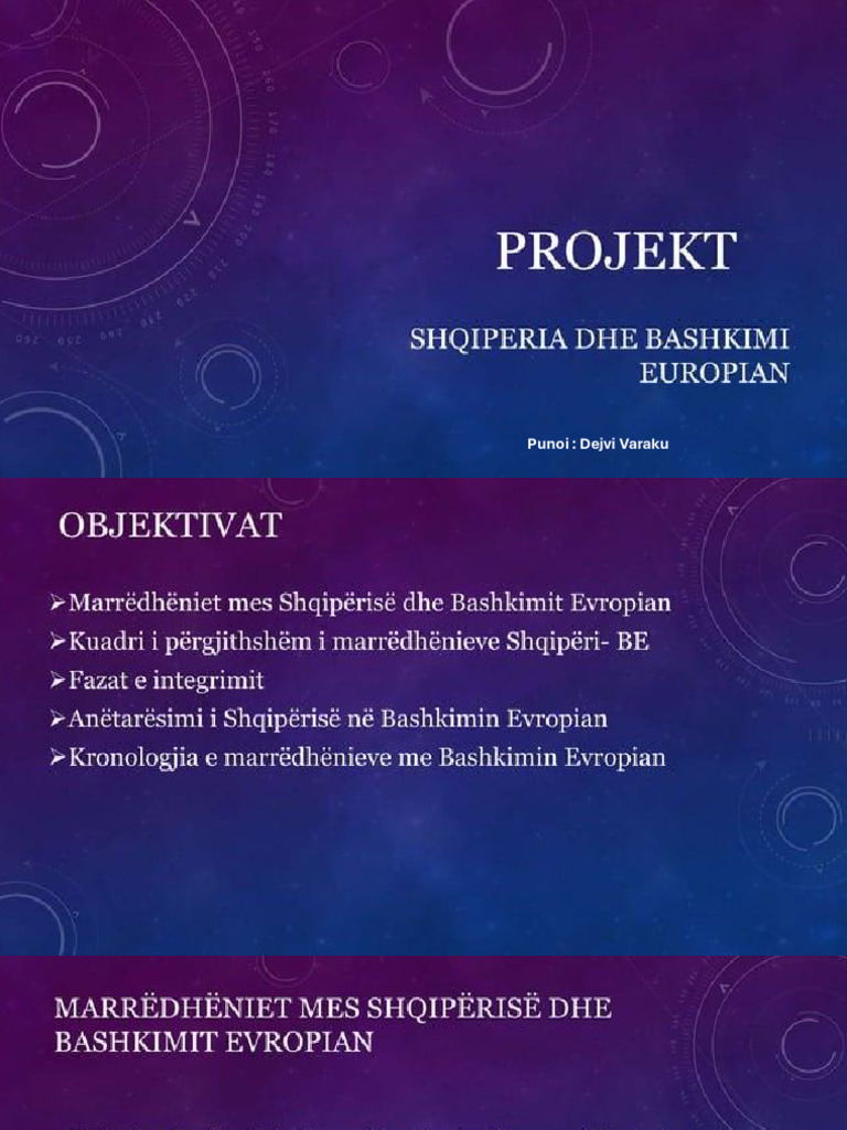 Dejvi Varaku Projekt | PDF