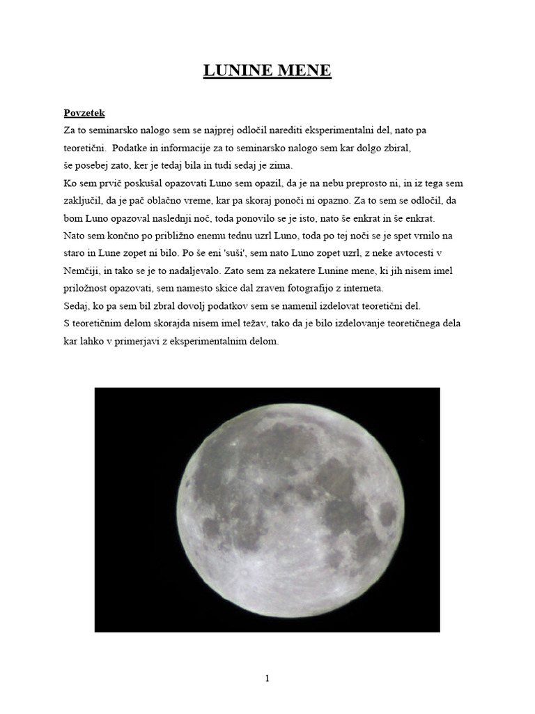 Fizika - Lunine Mene | PDF