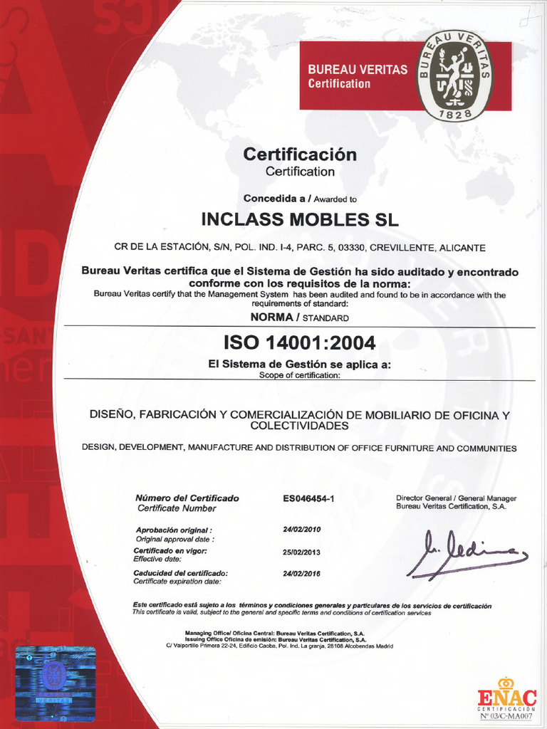 INCLASS_ISO-14001 | PDF