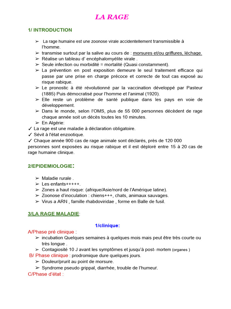 IFX-cr19. Rage (Poly) | PDF | Rage (maladie) | Immunologie
