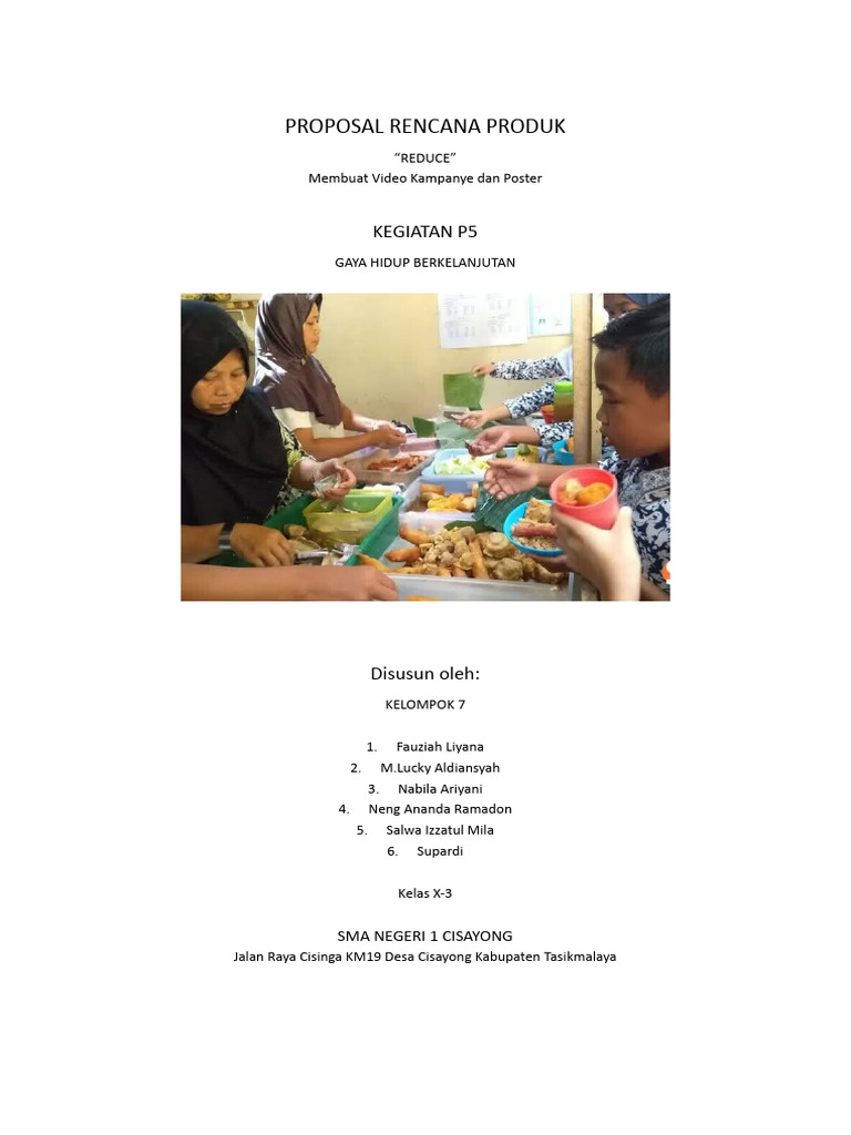 Proposal Reduce | PDF