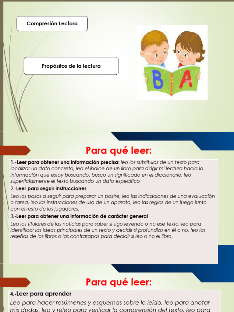 Estrategias para Mejorar la Comprensión Lectora | PDF | Causalidad ...