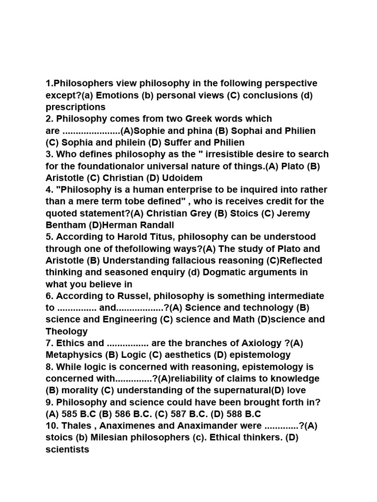 Philosophy | Download Free PDF | Argument | Logic