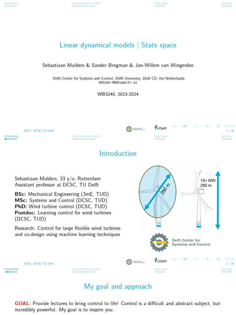 System and Control - Lecture of Systems in Time Domain | PDF | Applied ...