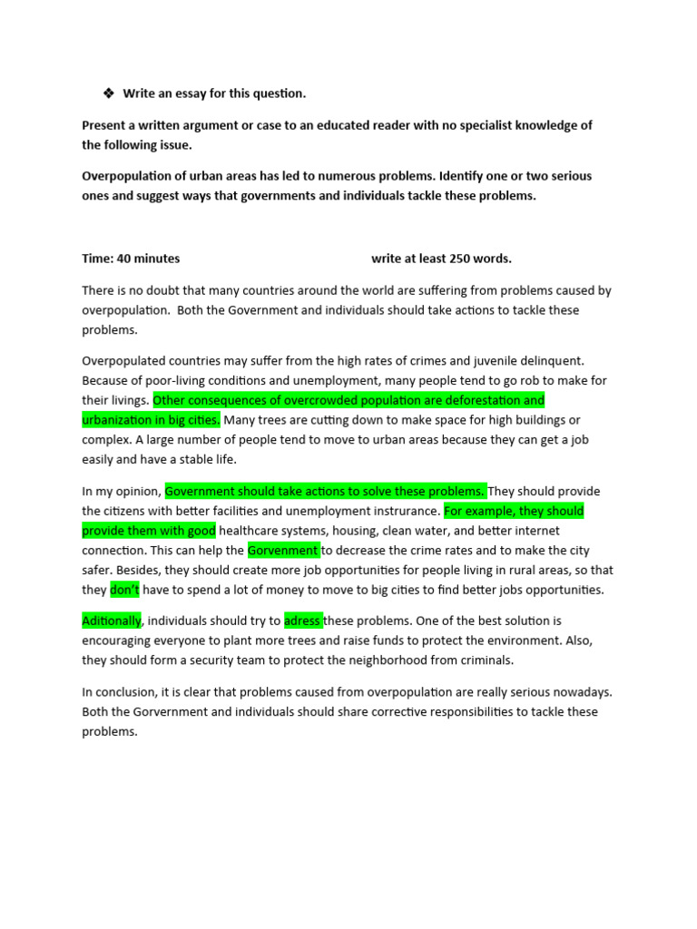 Bennett - Wt2-Overpopulation (BENETTE) | PDF | Noun | Language Mechanics