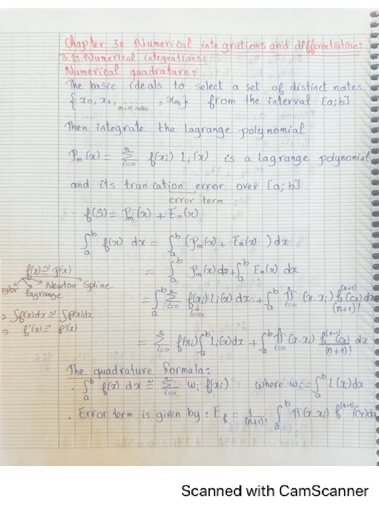 Chapter 3 (Numerical Method) | PDF