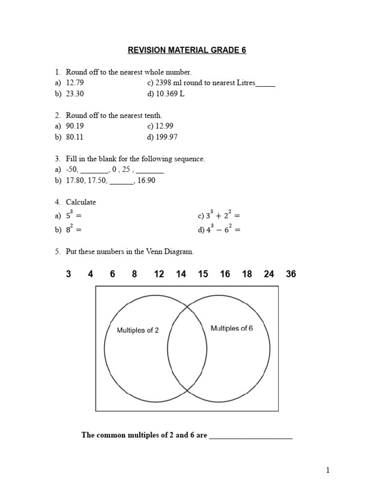Revision Worksheet | PDF | Euclidean Geometry | Elementary Geometry