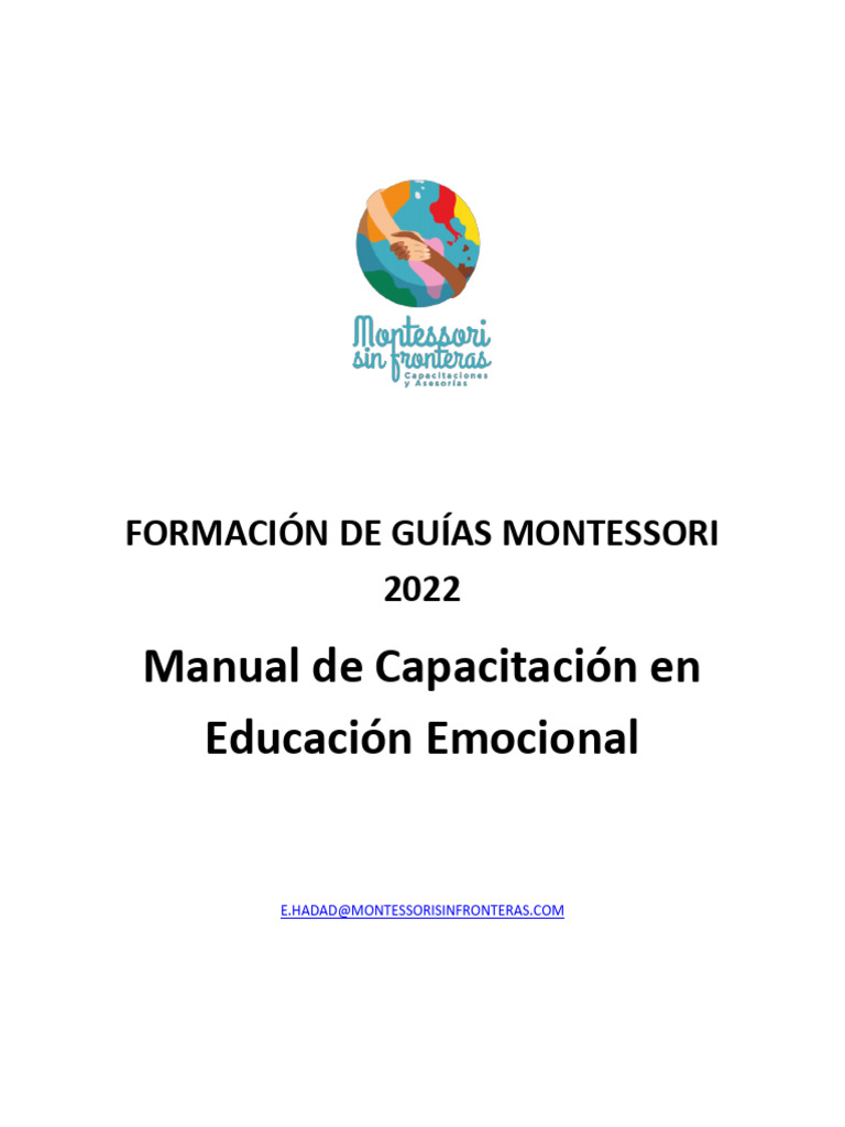 Manual de Capacitacion en Educacion Emoc | PDF | Las emociones ...