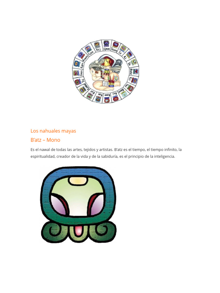 Nawal Mayas: Significados y Simbolismo | PDF