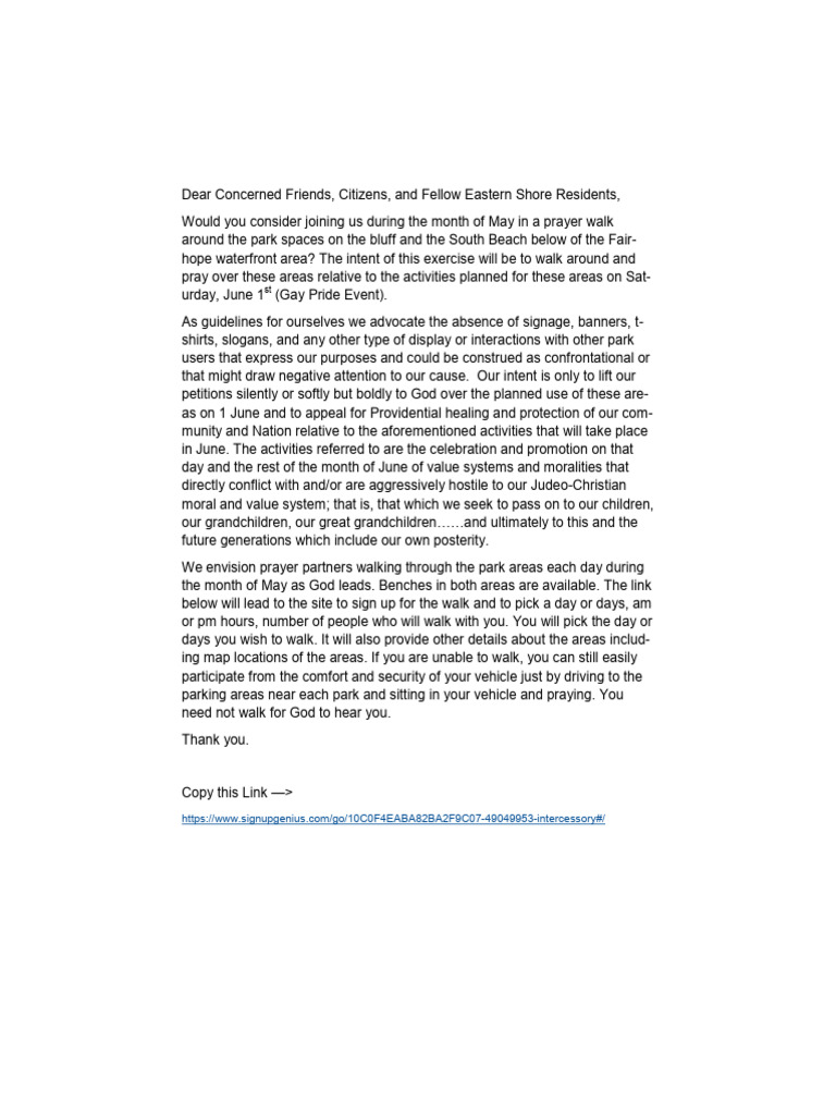 Jericho Walk Prayer Instructions Guide Map | PDF | Prayer | God