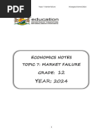 Economic Essays Grade 12 | PDF | Taxes | Exports
