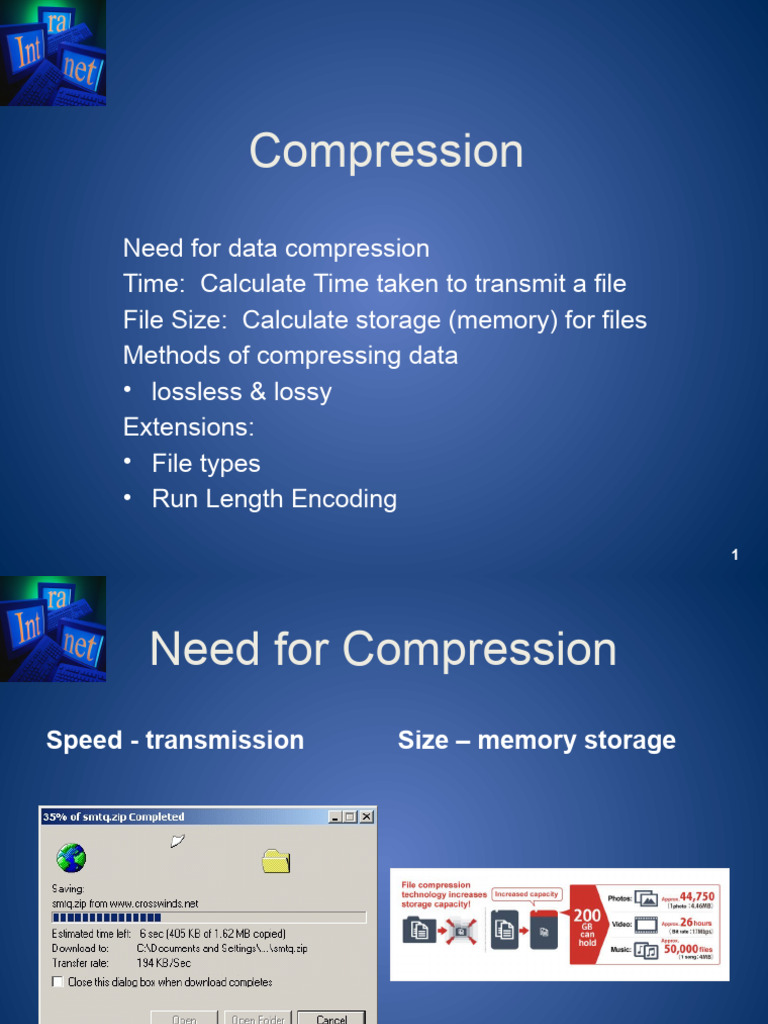 Compression File TypesV7 2022 | PDF | Data Compression | Bit Rate