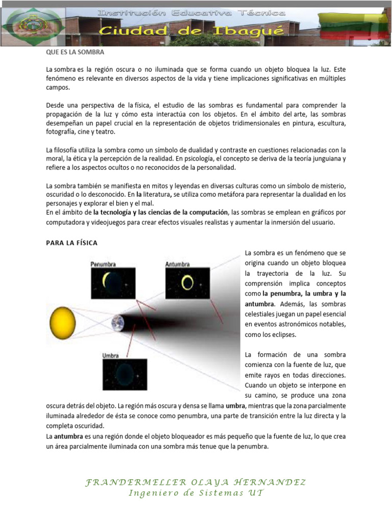 La Sombra | PDF | Sombra | Eclipse