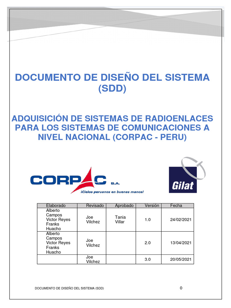 Documento de Diseño Del Sistema (SDD) - v3 | PDF | Hormigón | Fundación ...