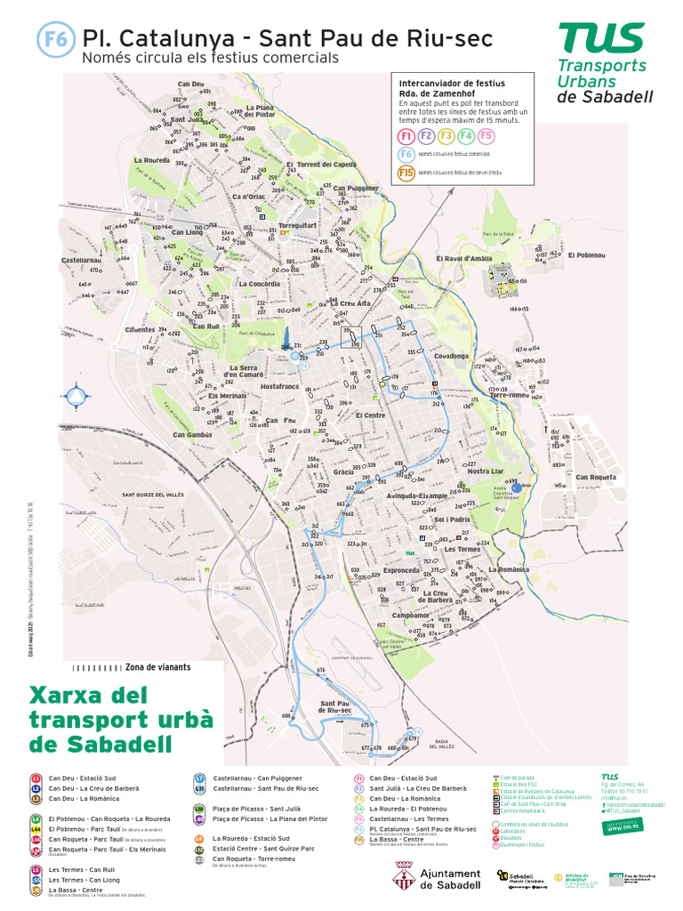 PLANO F6 JUNY 2022 Horarios | PDF