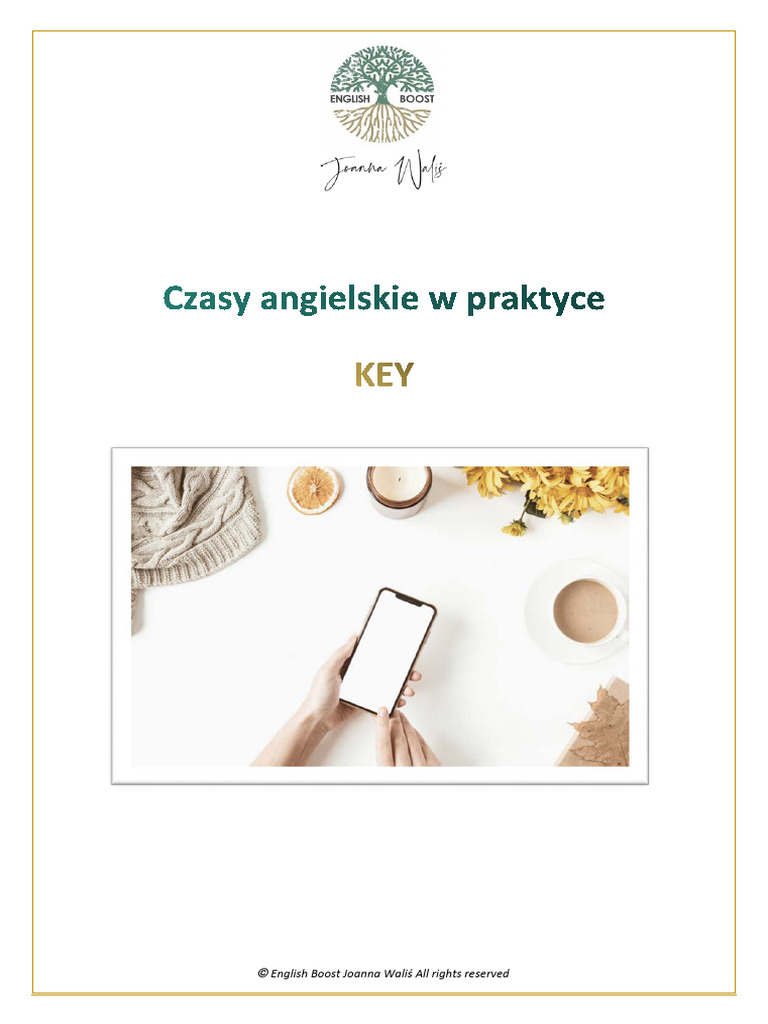 KEY Czasy Angielskie W Praktyce | PDF
