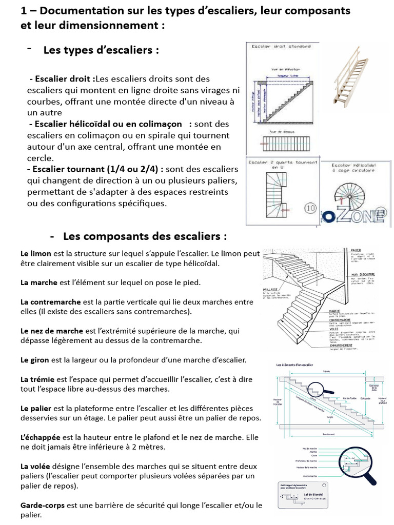 Les Escaliers | PDF | Escaliers