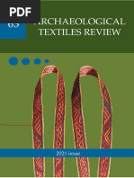 Viking Textile Production Techniques | PDF | Spindle (Textiles) | Yarn