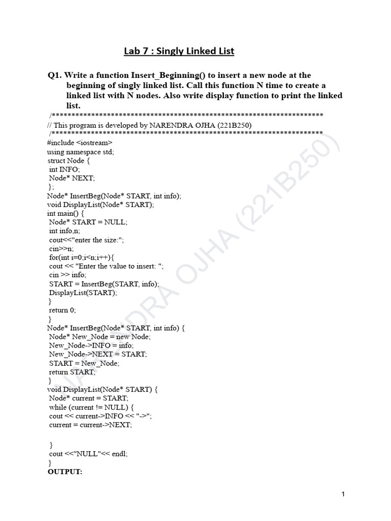 LAB 7 - 90 - Merged | PDF | Computer Programming | Algorithms And Data Structures