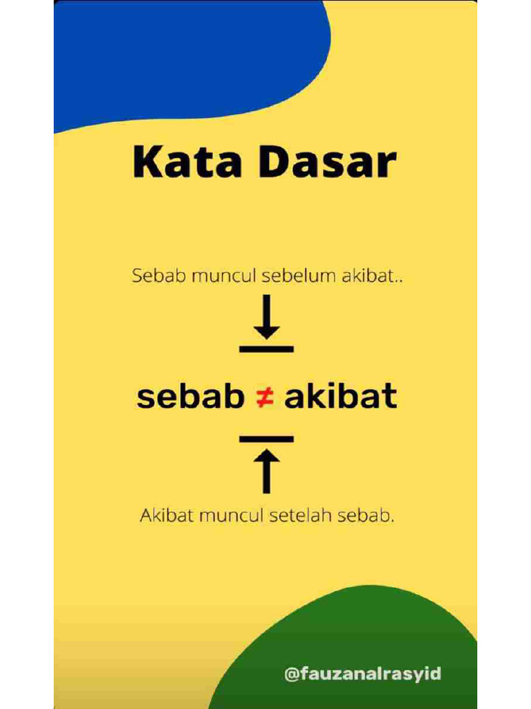 Sebab Akibat | PDF