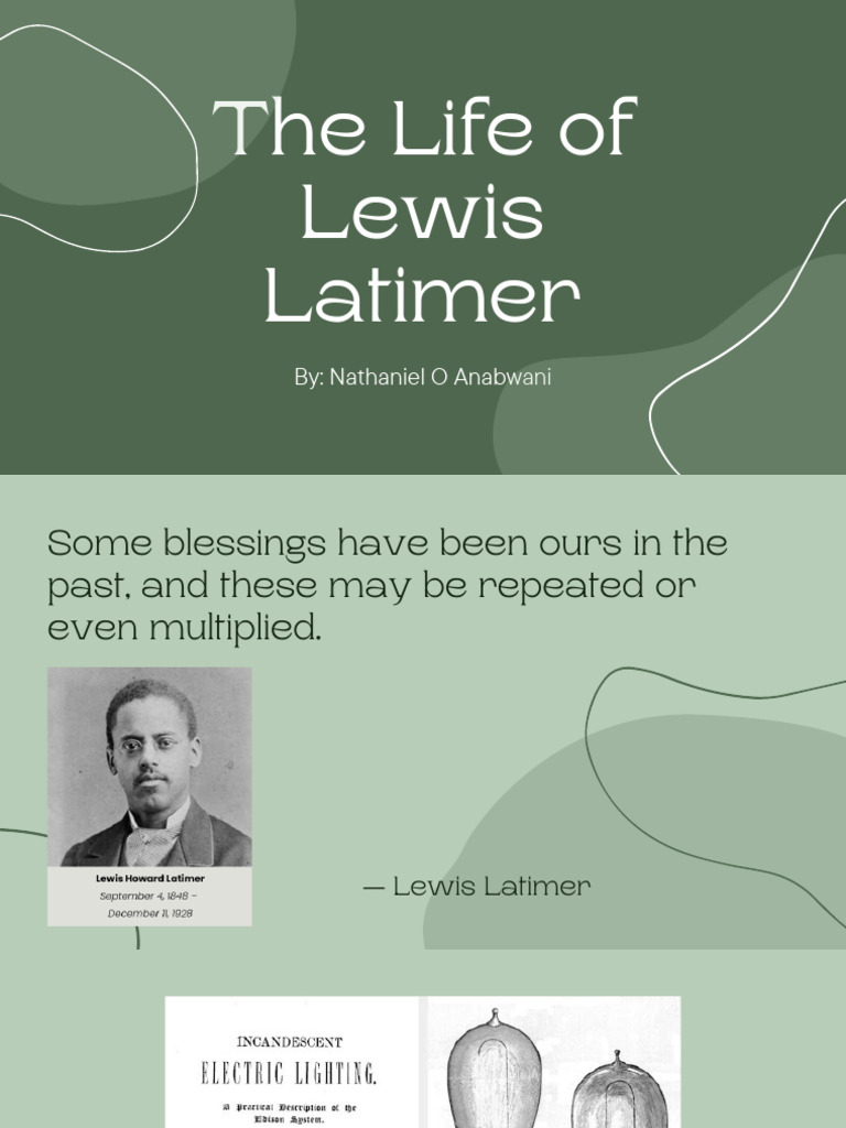 Green Blobs Basic Simple Presentation | PDF