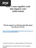 Grit by Angela Duckworth | PDF