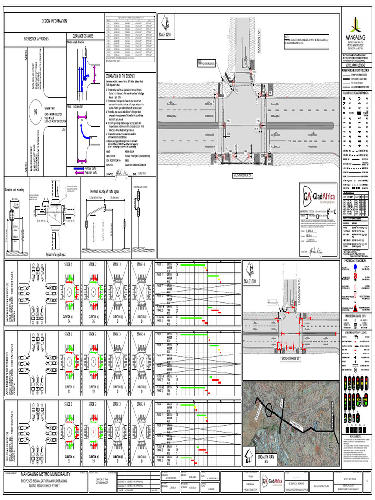 127-CIV-BRT-TD-202-REV01 (TRAFFIC SIGNAL PLANS) - SHT 2 - SgndAB | PDF ...