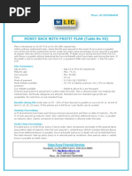 LIC Child Career Plan (Table 184) Details | PDF | Life Insurance ...