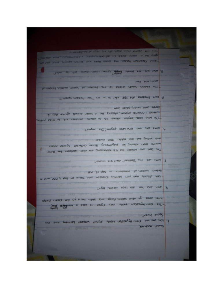 unit questions | PDF