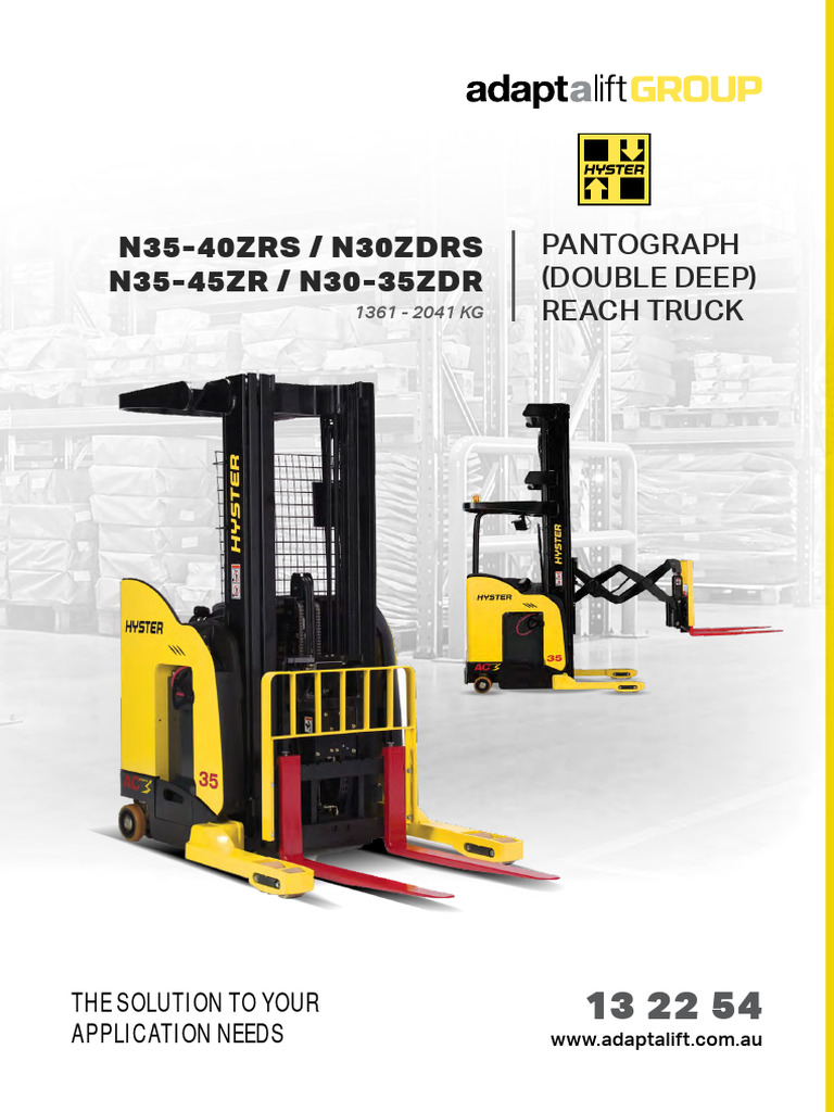 Hyster n35 45zdrs | PDF | Brake | Elevator