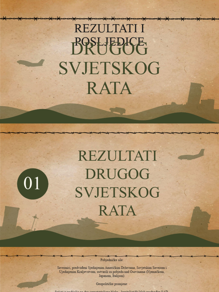 Rez I Poslj Wwii | PDF