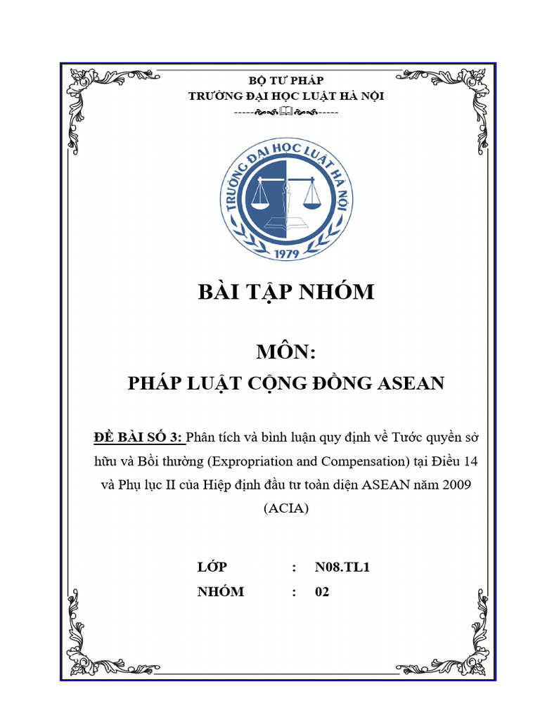 BTN Asean Nhóm 2 n08.Tl1 | PDF